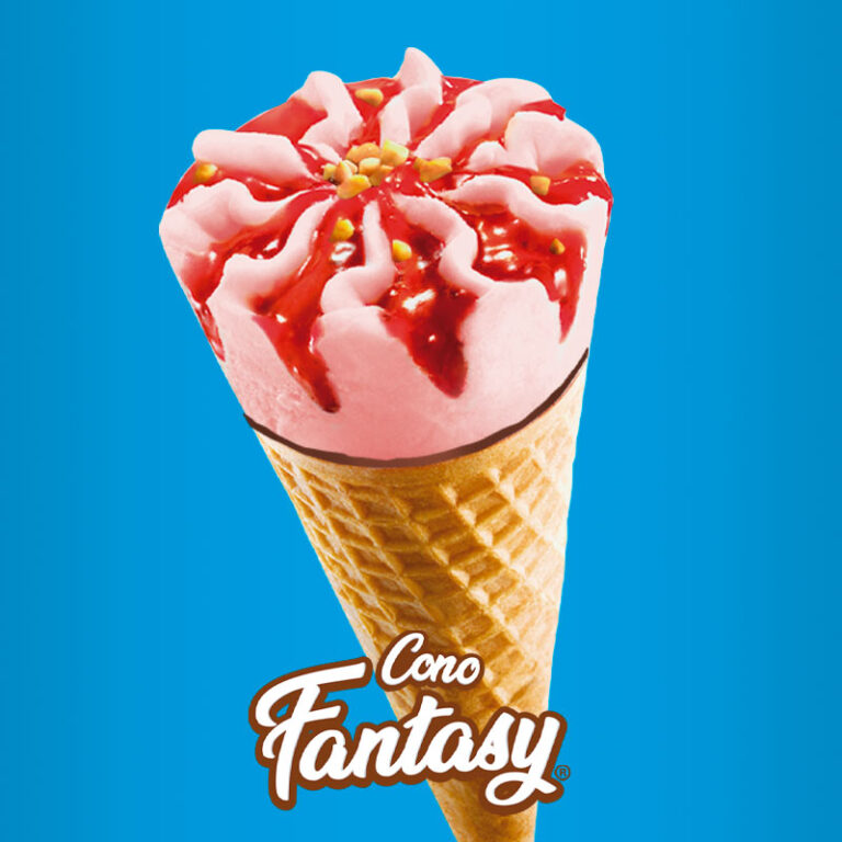 Cono Fantasy Fresa | La Nevería